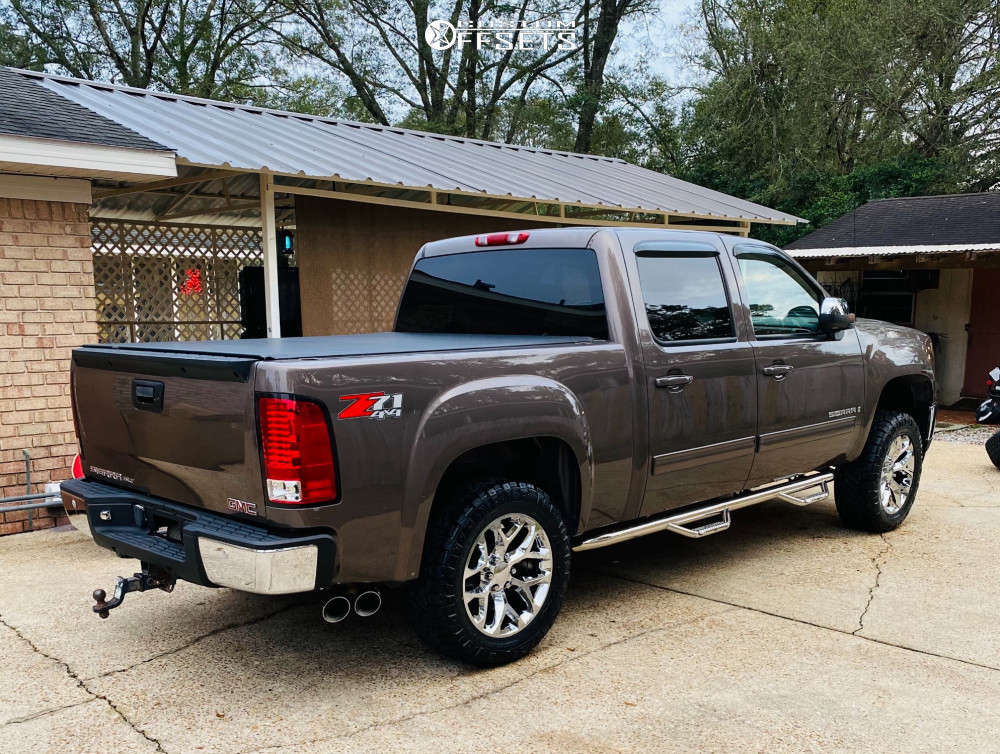 2008 GMC Sierra 1500 with 20x9 31 Factory Reproductions Fr59 and 33/11 ...
