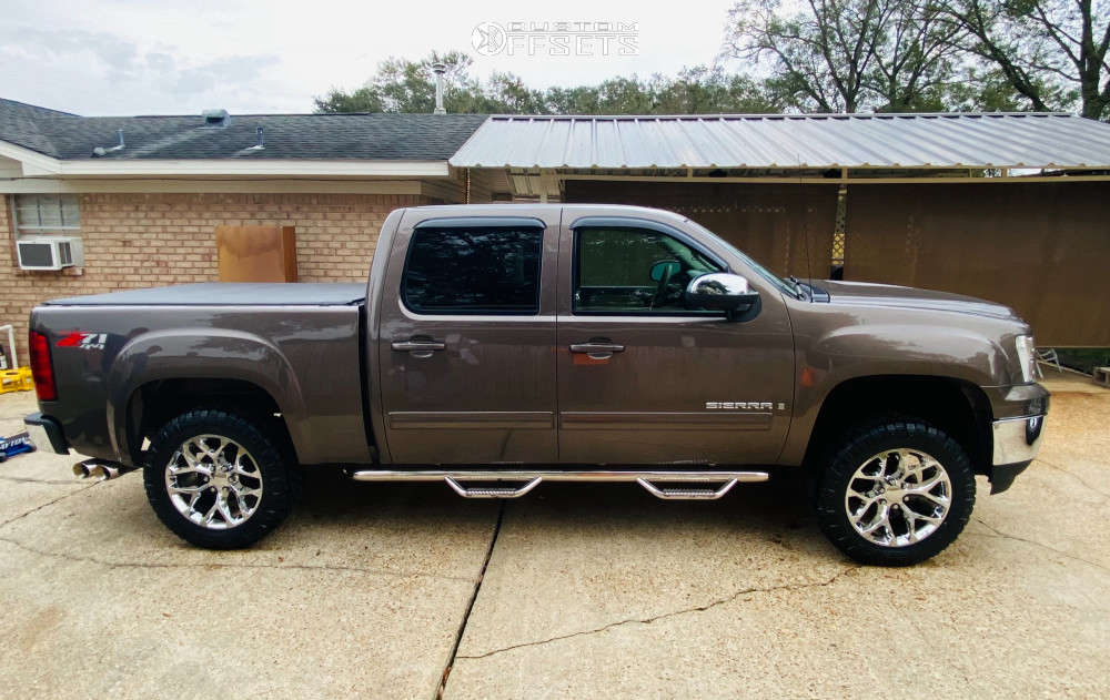 2008 GMC Sierra 1500 with 20x9 31 Factory Reproductions Fr59 and 33/11 ...