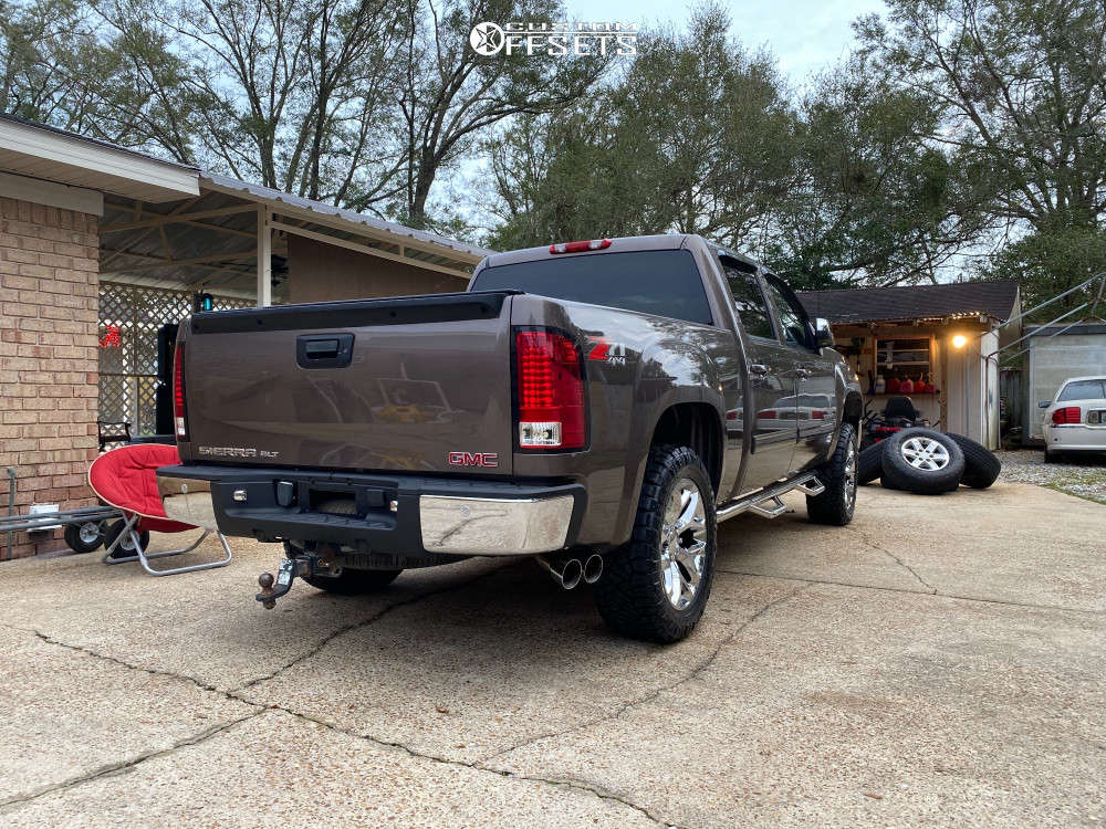 2008 GMC Sierra 1500 with 20x9 31 Factory Reproductions Fr59 and 33/11 ...