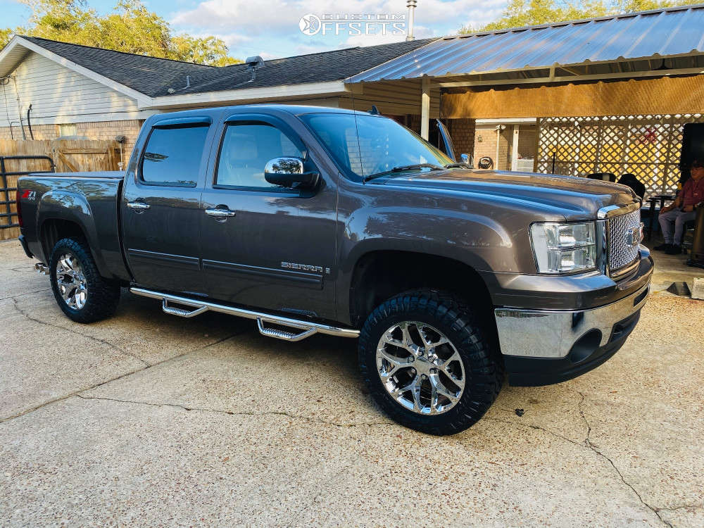 2008 GMC Sierra 1500 with 20x9 31 Factory Reproductions Fr59 and 33/11 ...
