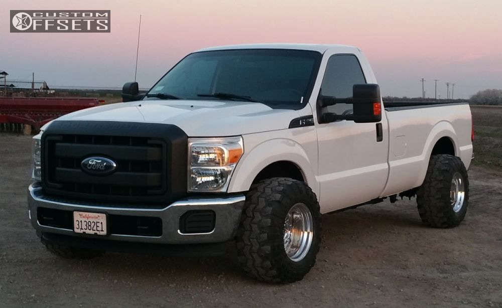 2012 Ford F-250 Super Duty with 16.5x12 -76 Weld Racing Scorpio and 33/ ...