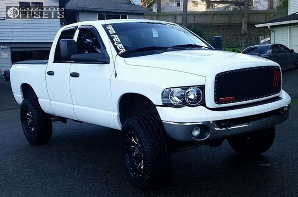 2004 Dodge Ram 2500 with 20x9 1 Fuel Lethal and 35/12.5R20 Toyo Tires ...