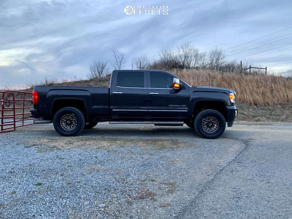 2016 GMC Sierra 2500 HD with 20x10 -19 Hostile Reaper and 295/55R20 ...