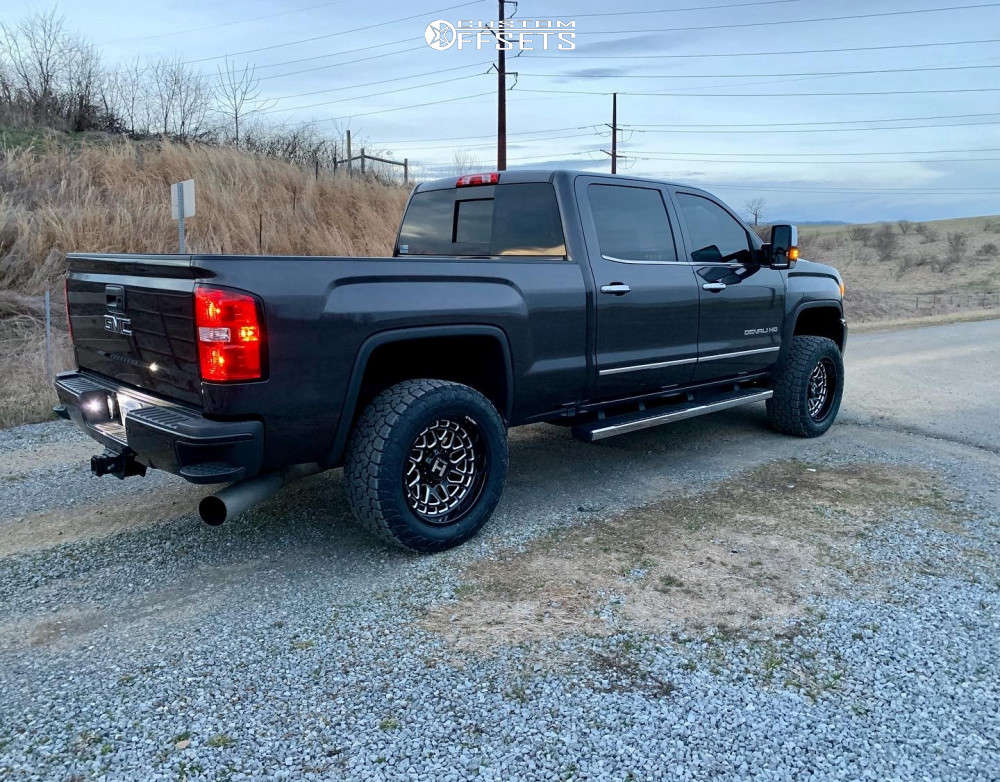 2016 GMC Sierra 2500 HD with 20x10 -19 Hostile Reaper and 295/55R20 ...