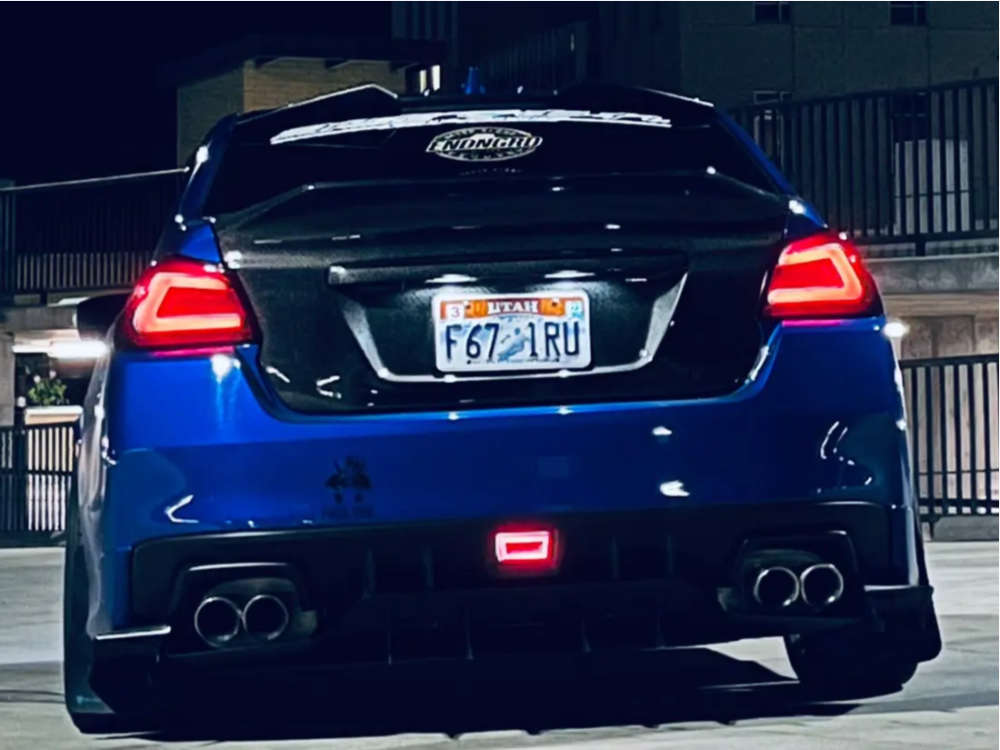 2018 Subaru WRX STI with 19x9.5 22 Aodhan DS07 and 245/35R19 Nitto Neo ...