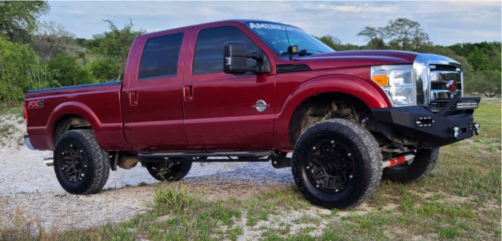2016 Ford F-250 Super Duty with 20x9 12 Vision Se7en and 37/13.5R20 ...