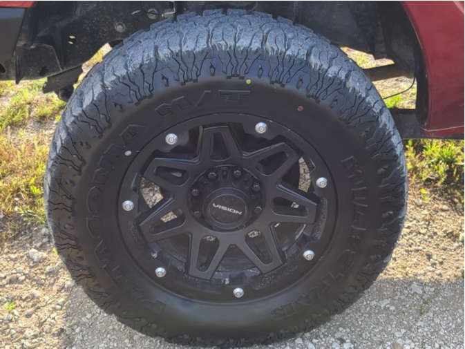 2016 Ford F-250 Super Duty with 20x9 12 Vision Se7en and 37/13.5R20 ...