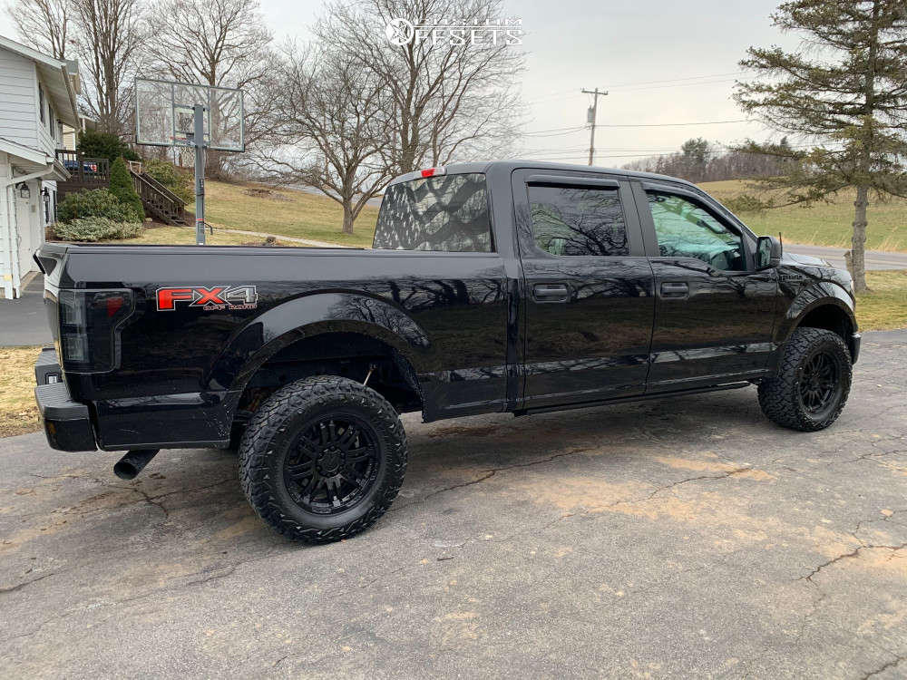 2017 Ford F-150 with 18x8.5 25 Vision Warrior and 33/12.5R18 Venom ...