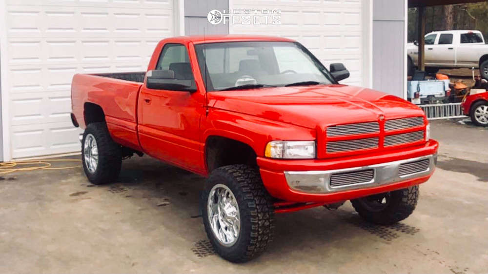 1994 Dodge Ram 2500 with 20x10 -12 RBP 65r Glock and 305/55R20 Fury ...
