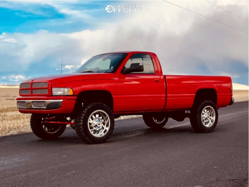 1994 Dodge Ram 2500 with 20x10 -12 RBP 65r Glock and 305/55R20 Fury ...