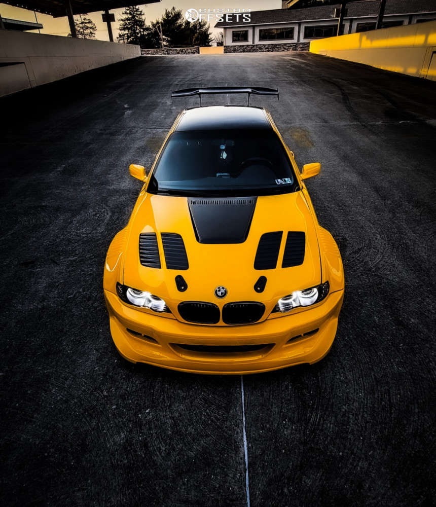 2003 BMW 325Ci with 19x10.5 22 ESR Rf2 and 275/35R19 Federal 595 Rs-r ...