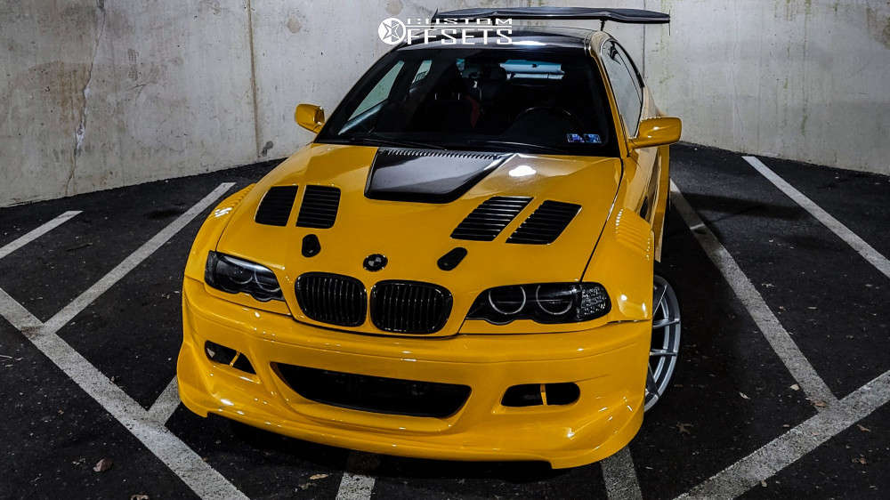 2003 BMW 325Ci with 19x10.5 22 ESR Rf2 and 275/35R19 Federal 595 Rs-r ...