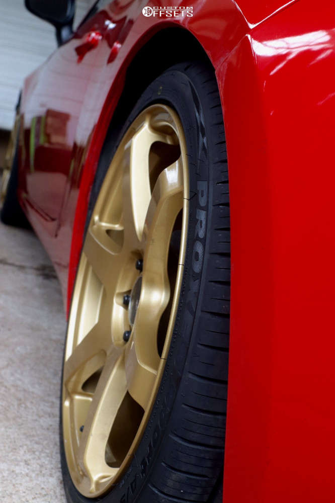 2017 Toyota 86 with 18x8 45 Enkei T6s and 225/40R18 Toyo Tires Proxes ...