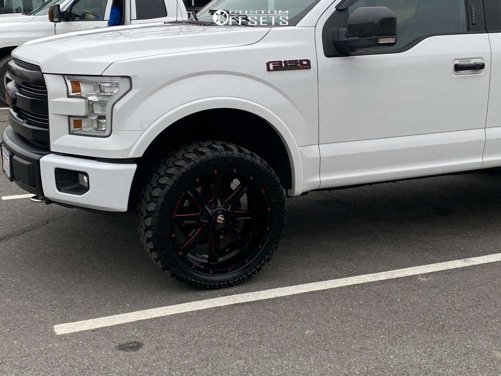 2016 Ford F-150 with 22x10 -29 Ballistic Rage and 33/12.5R22 Radar ...