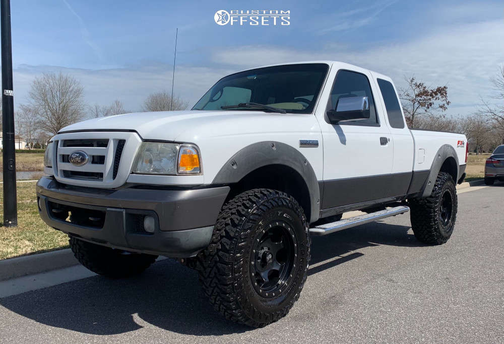 2006 Ford Ranger with 17x9 -12 KMC XD131 RG1 and 295/70R17 Yokohama ...