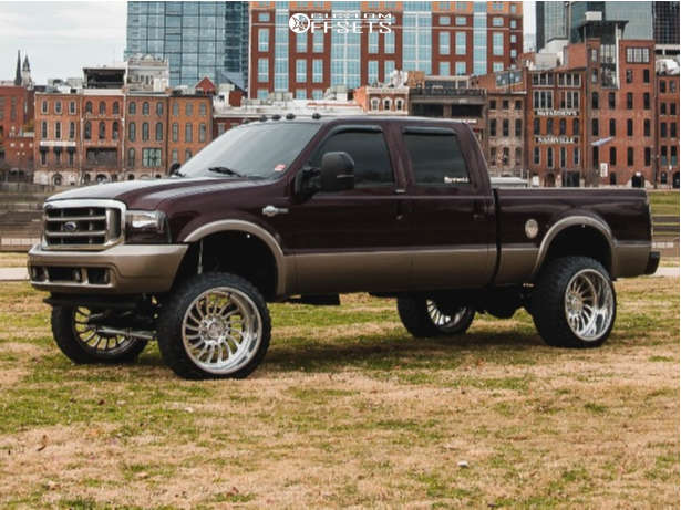 2004 Ford F-250 Super Duty with 24x14 -74 JTX Forged Chamber and 35/13 ...