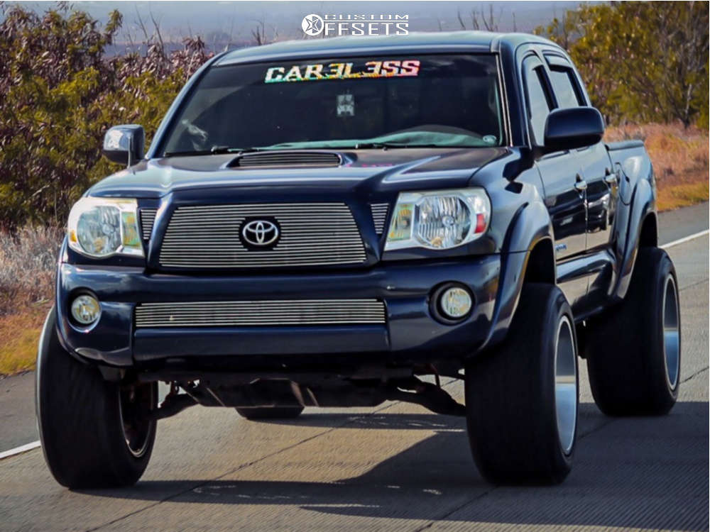 2007 Toyota Tacoma with 20x12 -44 XF Offroad Xfx-305 and 305/50R20 Toyo ...