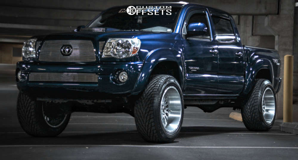 2007 Toyota Tacoma with 20x12 -44 XF Offroad Xfx-305 and 305/50R20 Toyo ...