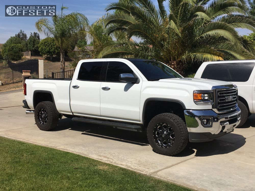 2015 GMC Sierra 2500 HD with 18x9 20 Fuel Boost and 285/65R18 ...