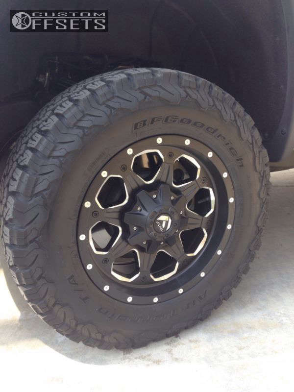 2015 GMC Sierra 2500 HD with 18x9 20 Fuel Boost and 285/65R18 ...