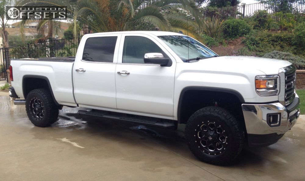 2015 GMC Sierra 2500 HD with 18x9 20 Fuel Boost and 285/65R18 ...