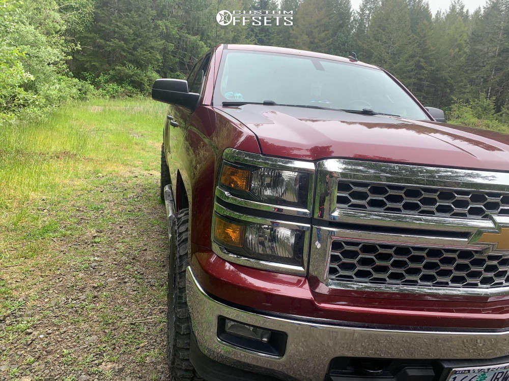 2014 Chevrolet Silverado 1500 with 18x9 18 Method Double Standard and ...