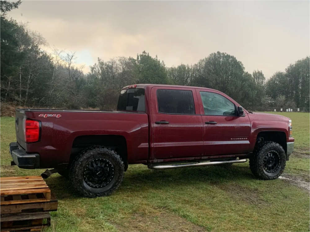 2014 Chevrolet Silverado 1500 with 18x9 18 Method Double Standard and ...