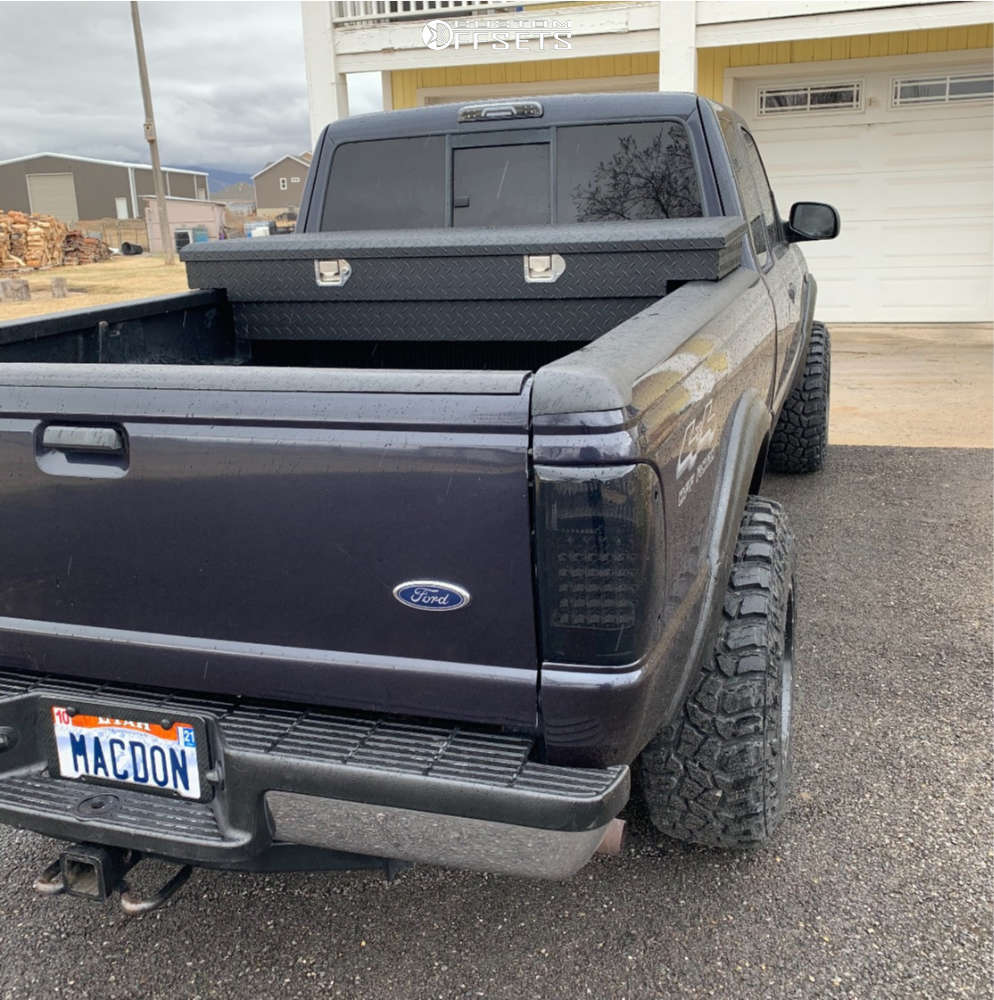 2000 Ford Ranger with 15x10 -43 Fuel Revolver and 29/10.5R15 Cooper ...