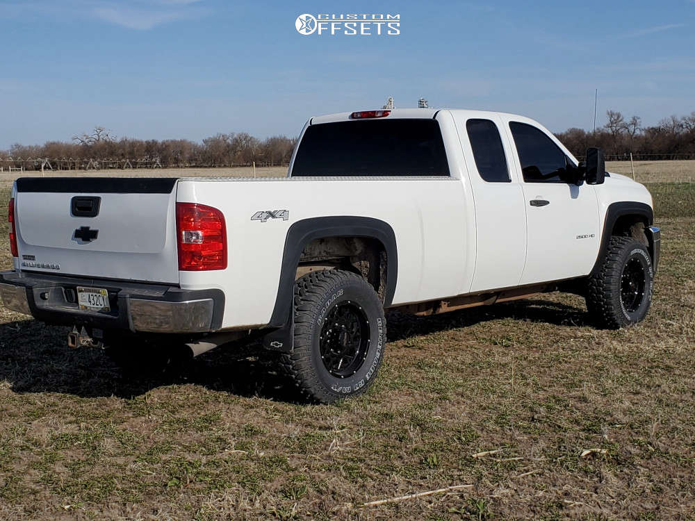 2011 Chevrolet Silverado 2500 HD with 18x9 12 Vision Rocker and 35/12 ...
