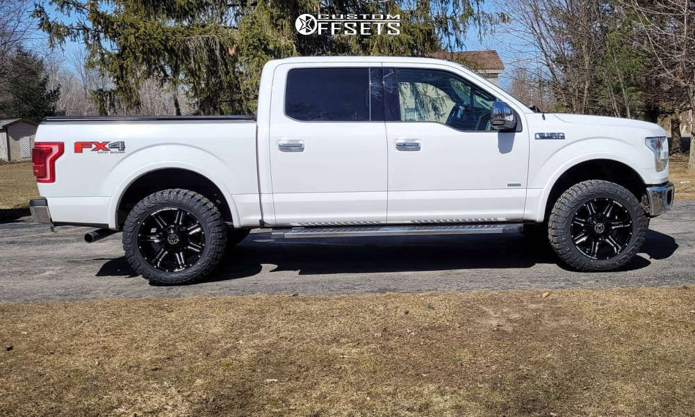 2016 Ford F-150 with 20x10 -24 Anthem Off-Road Equalizer and 33/12.5R20 ...