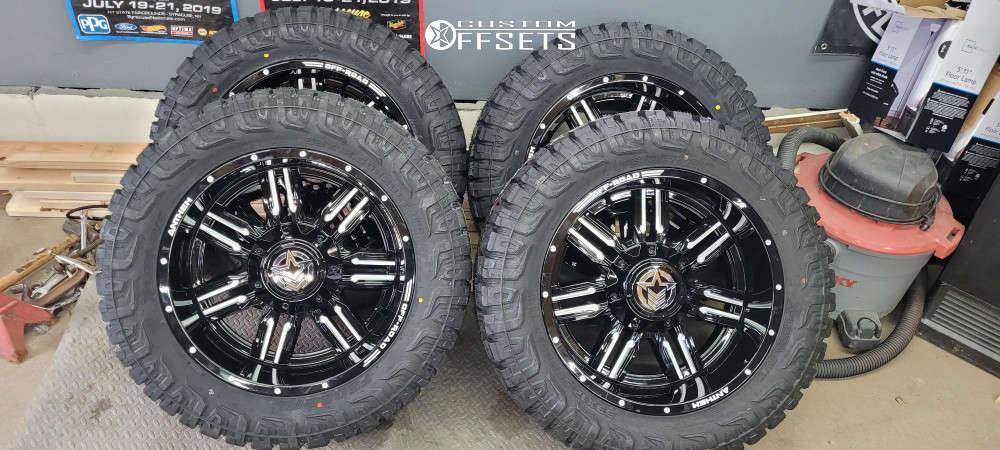 2016 Ford F-150 with 20x10 -24 Anthem Off-Road Equalizer and 33/12.5R20 ...
