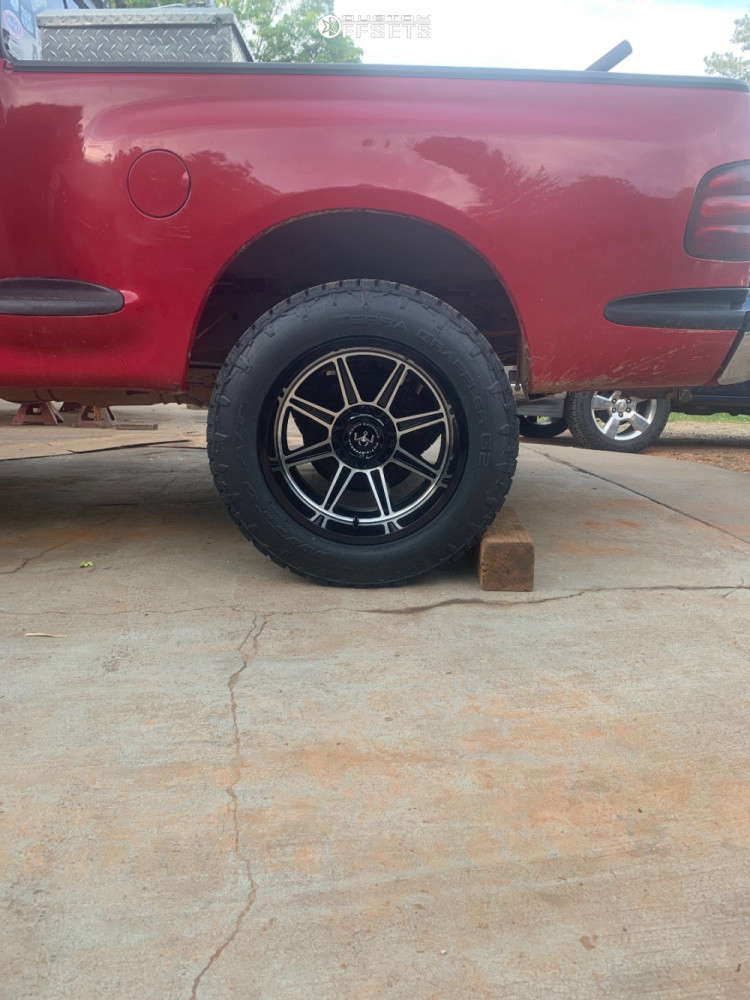 1999 Ford F-150 with 20x12 -44 Motiv Offroad Balast and 305/55R20 Nitto ...