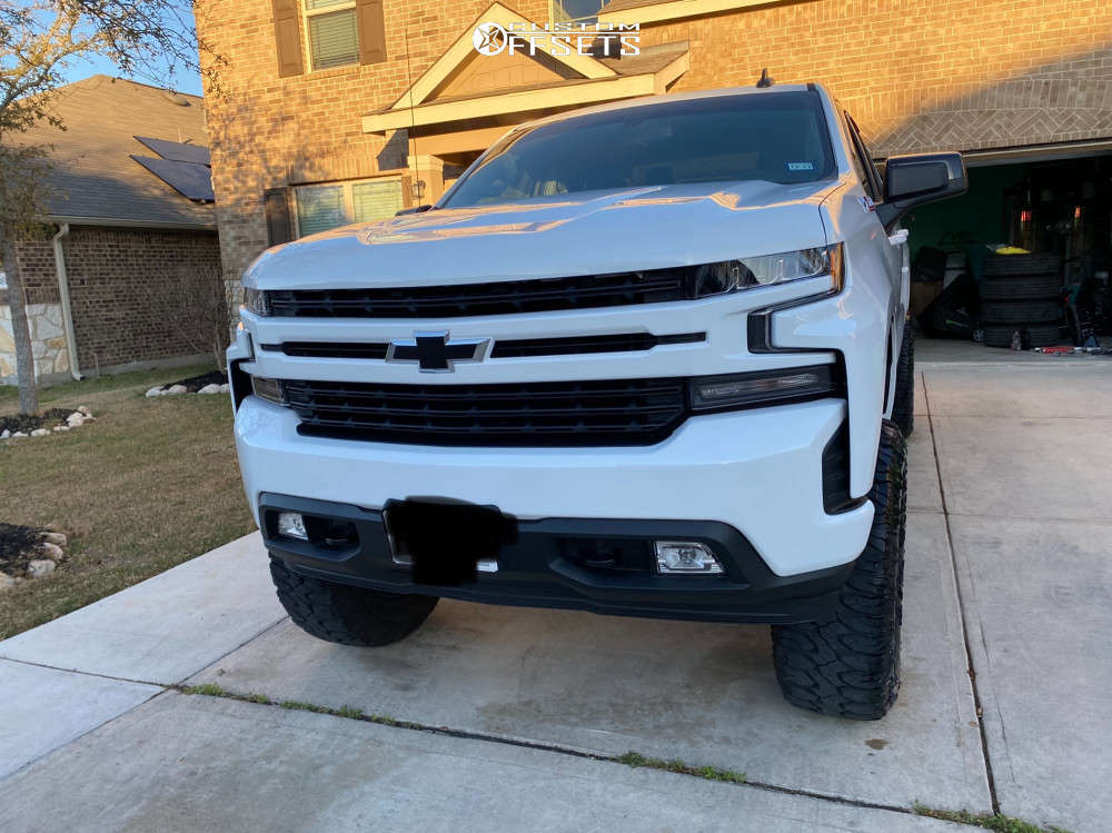 2021 Chevrolet Silverado 1500 with 20x9 0 Vision Bomb and 37/13.5R20 ...