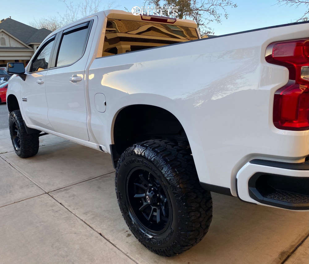 2021 Chevrolet Silverado 1500 with 20x9 0 Vision Bomb and 37/13.5R20 ...