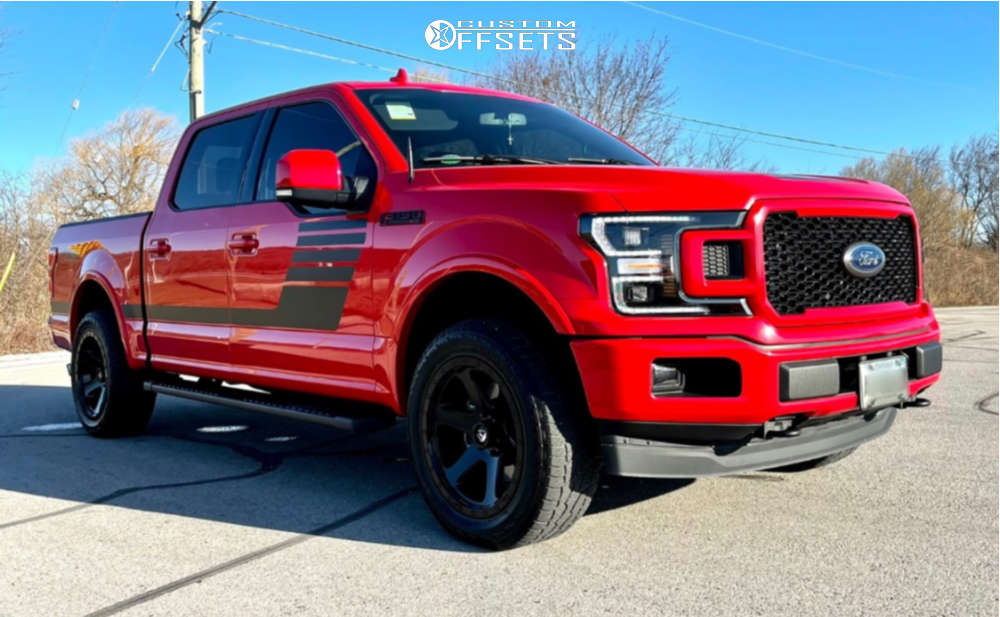 2018 Ford F-150 with 20x9 1 Fuel Ripper and 275/55R20 Hankook Dynapro ...