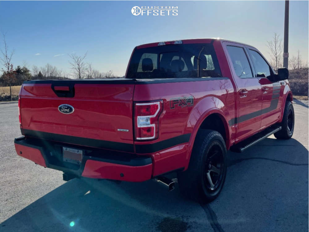 2018 Ford F-150 with 20x9 1 Fuel Ripper and 275/55R20 Hankook Dynapro ...