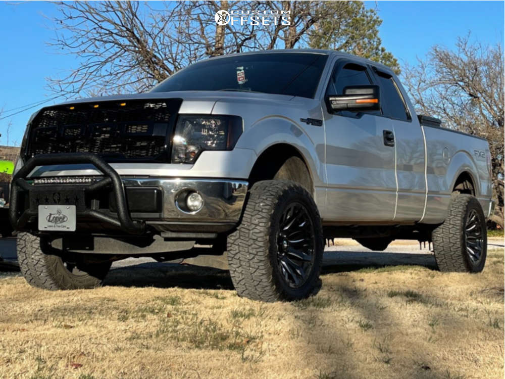 2011 Ford F-150 with 20x10 -12.7 Fuel Blitz and 33/12.5R20 Radar ...