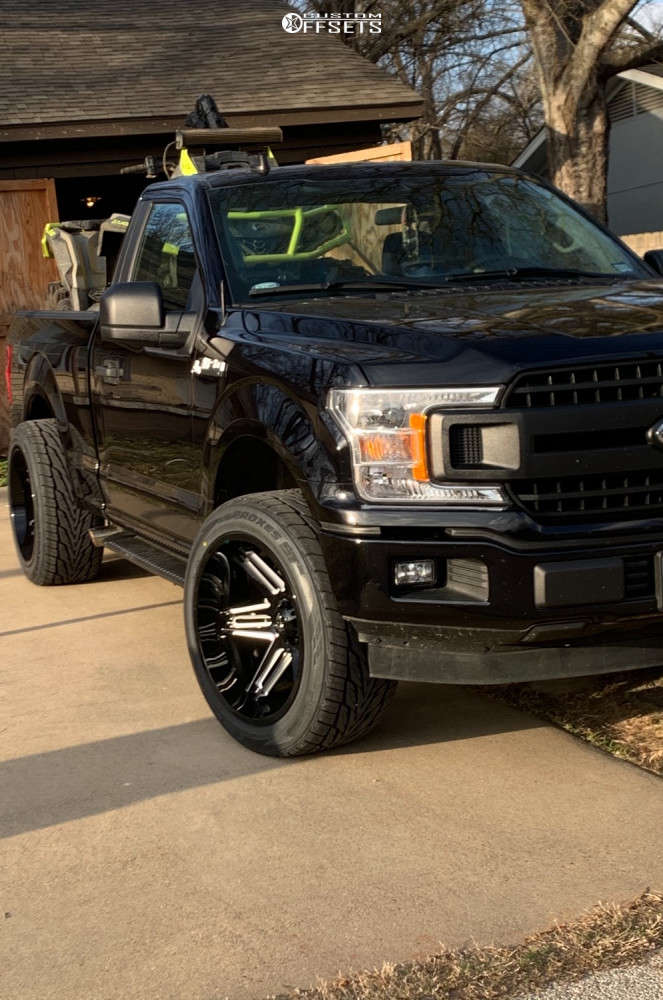 2020 Ford F-150 with 22x12 -51 Vision Razor and 305/45R22 Toyo Tires ...