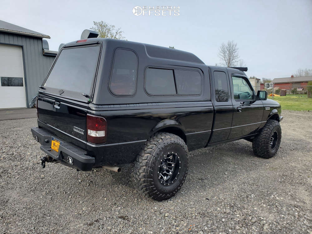 2003 Ford Ranger with 15x10 -43 Fuel Lethal and 33/12.5R15 Toyo Tires ...