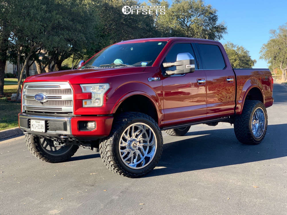2015 Ford F-150 with 26x14 -81 TIS 544C and 37/13.5R26 Toyo Tires Open ...