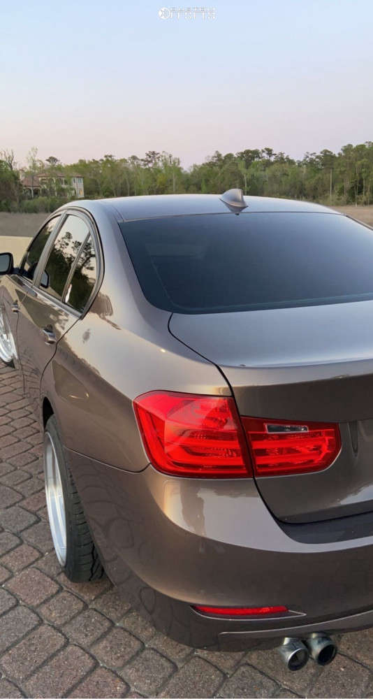 2013 BMW 328i with 18x9.5 35 Aodhan AH02 and 235/40R18 Toyo Tires ...