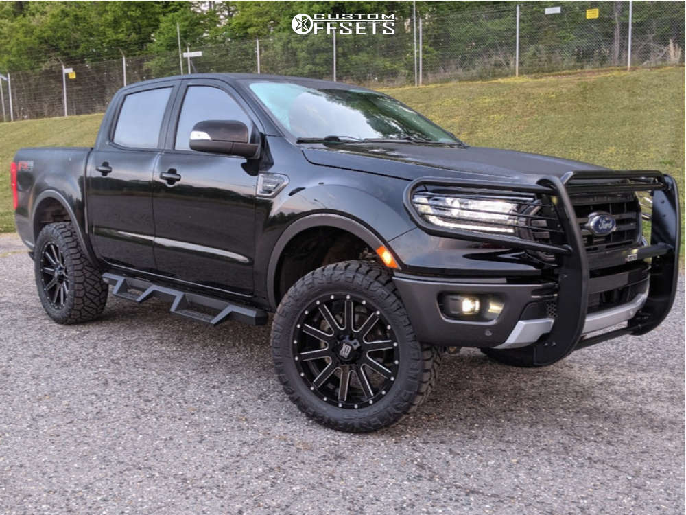 2019 Ford Ranger with 20x9 30 XD XD818 and 32/11.5R20 Nitto Ridge ...