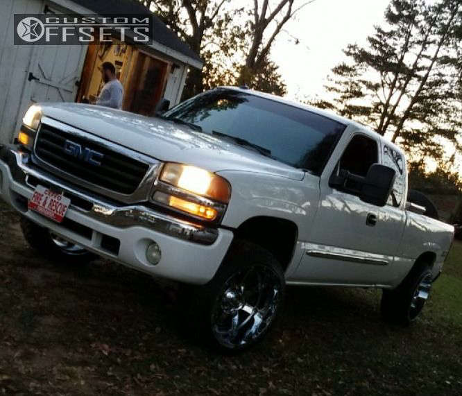 2003 GMC Sierra 1500 with 22x12 -44 Gear Off-Road Big Block and 275 ...