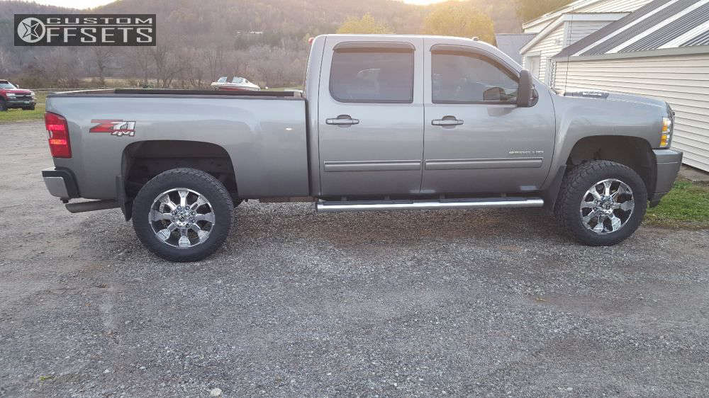 2013 Chevrolet Silverado 2500 HD with 20x9 0 Hostile Knuckles and 265 ...