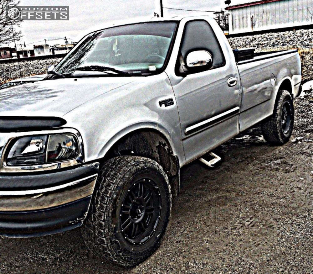 1999 Ford F-150 with 18x9 0 American Racing AR901 and 275/65R18 Nitto ...