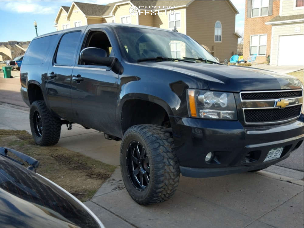 2013 Chevrolet Suburban 2500 with 20x10 -24 Moto Metal Mo962 and 35/12 ...
