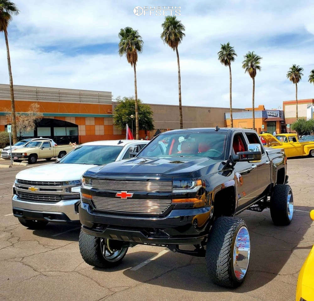 2018 Chevrolet Silverado 1500 with 26x14 -76 Hardcore Offroad Hc11 and ...