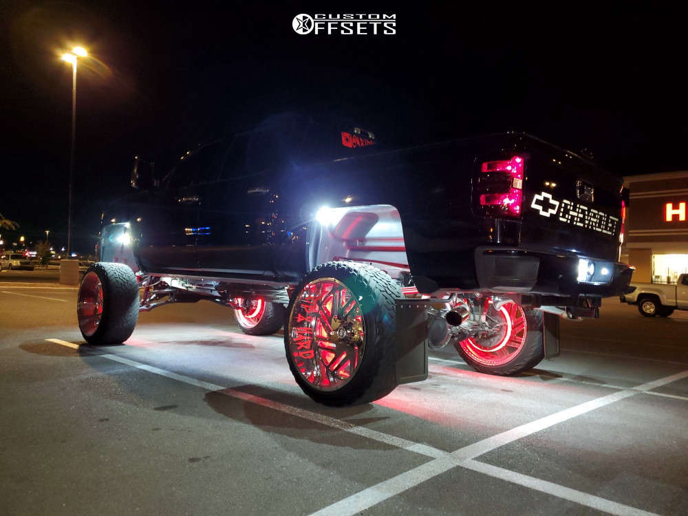 2018 Chevrolet Silverado 1500 with 26x14 -76 Hardcore Offroad Hc11 and ...