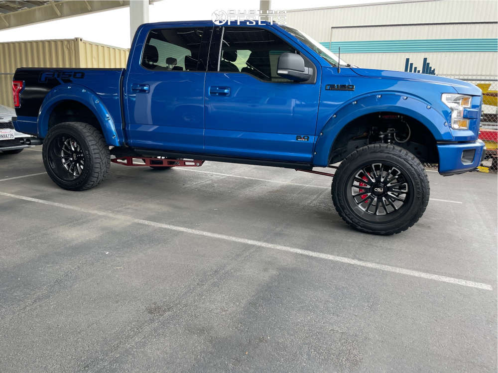 2016 Ford F-150 with 22x12 -44 Cali Offroad Summit and 35/12.5R22 Toyo ...