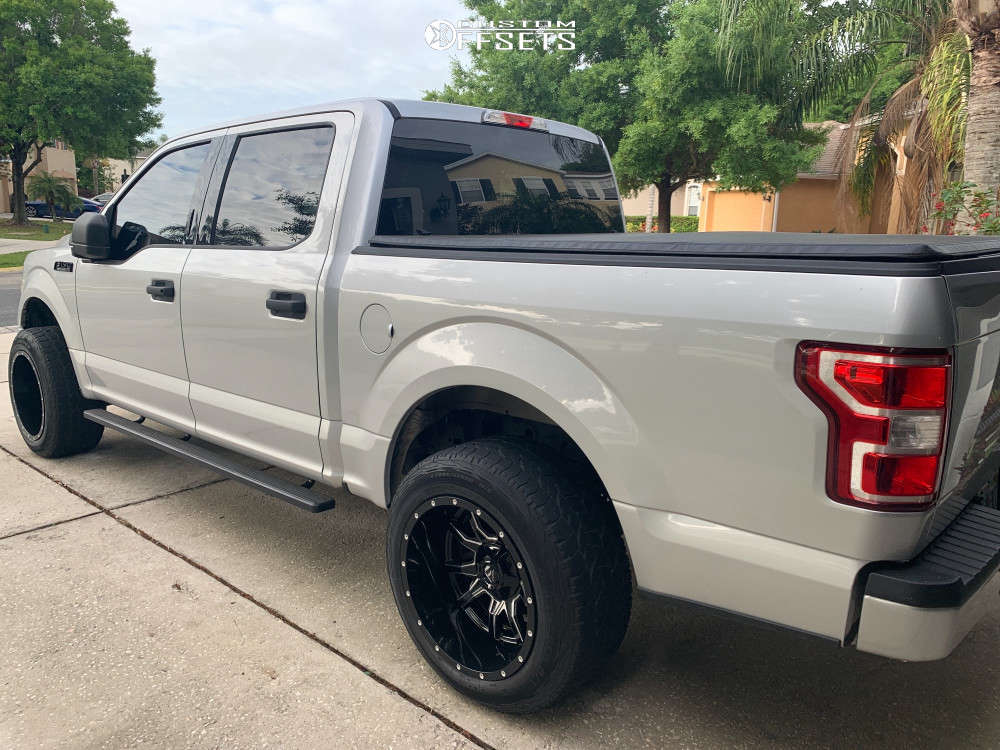 2018 Ford F-150 with 20x12 -44 Fuel Vandal and 33/12.5R20 Cooper ...